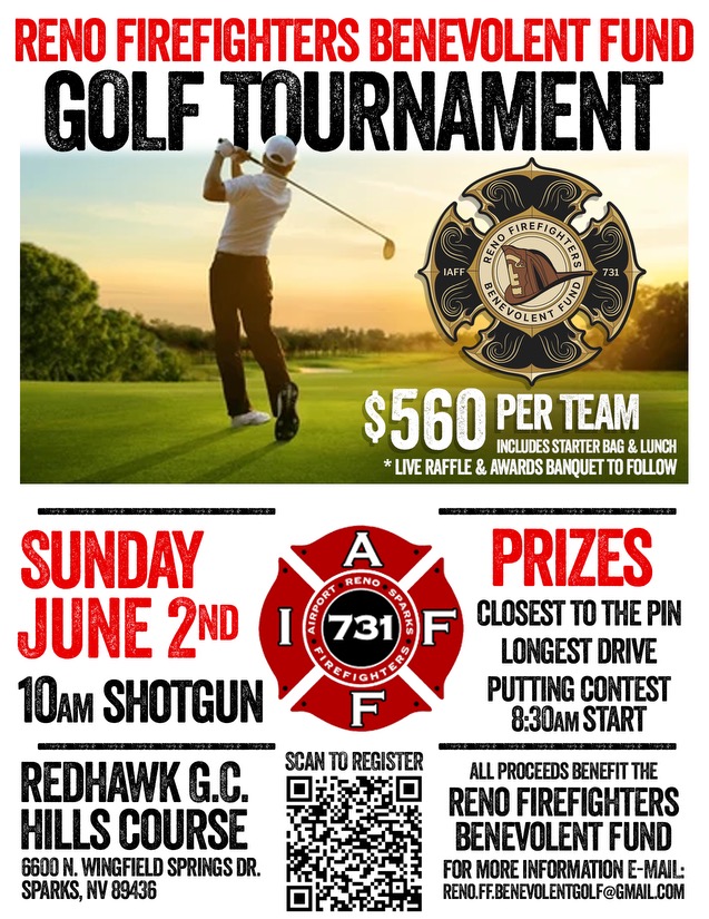 Reno Firefighters Benevolent Fund Golf Tournament - Red Hawk Golf and ...